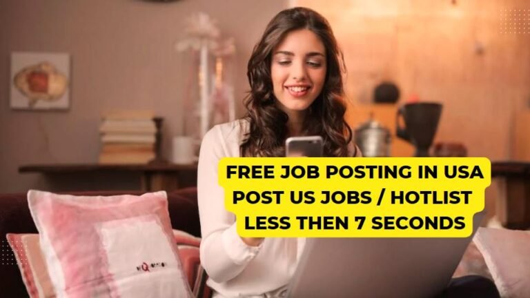 Free job posting in USA, free job portals in USA, Post jobs in 7 ...